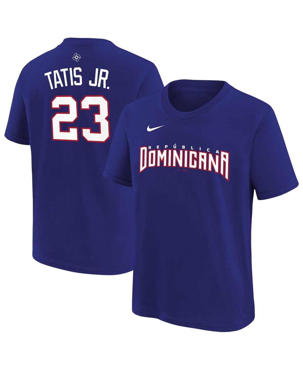 Click here for Nike Big Boys and Girls Fernando Tatis Jr. Blue Do... prices