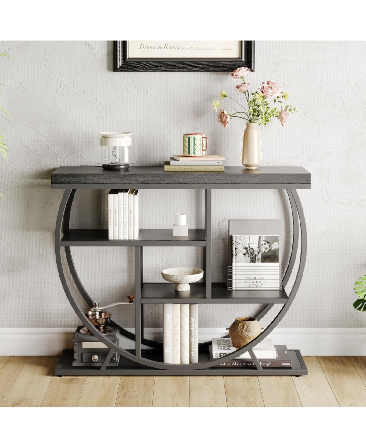 Click here for gaomon 39 Narrow Entryway Console Table with 4-Tie... prices