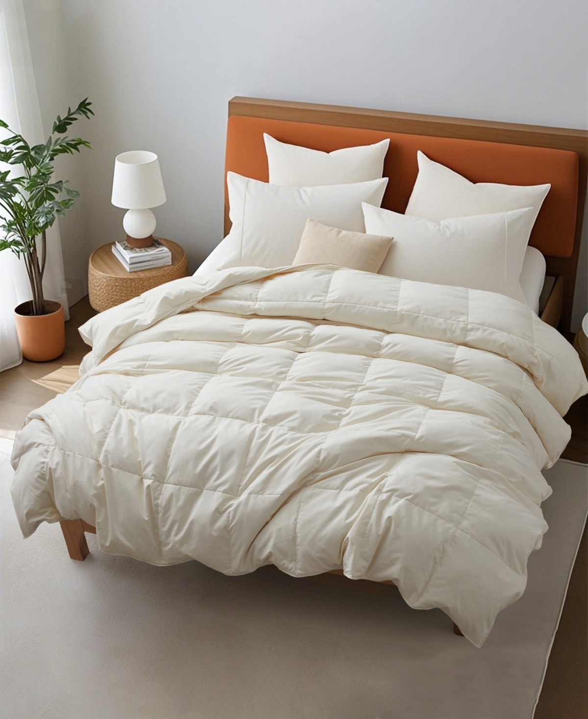 Click here for Unikome Premium Cozy Comforter  King - Ivory prices