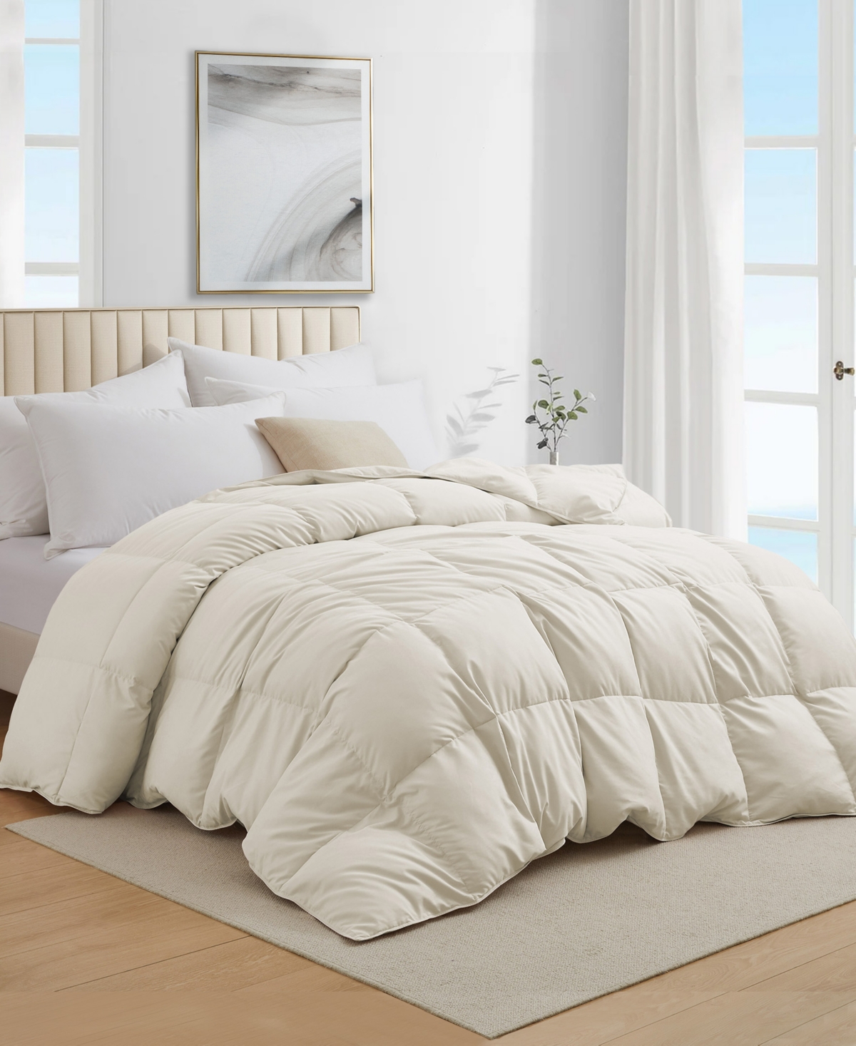 Click here for Unikome Premium Cozy Comforter  King - Cream prices