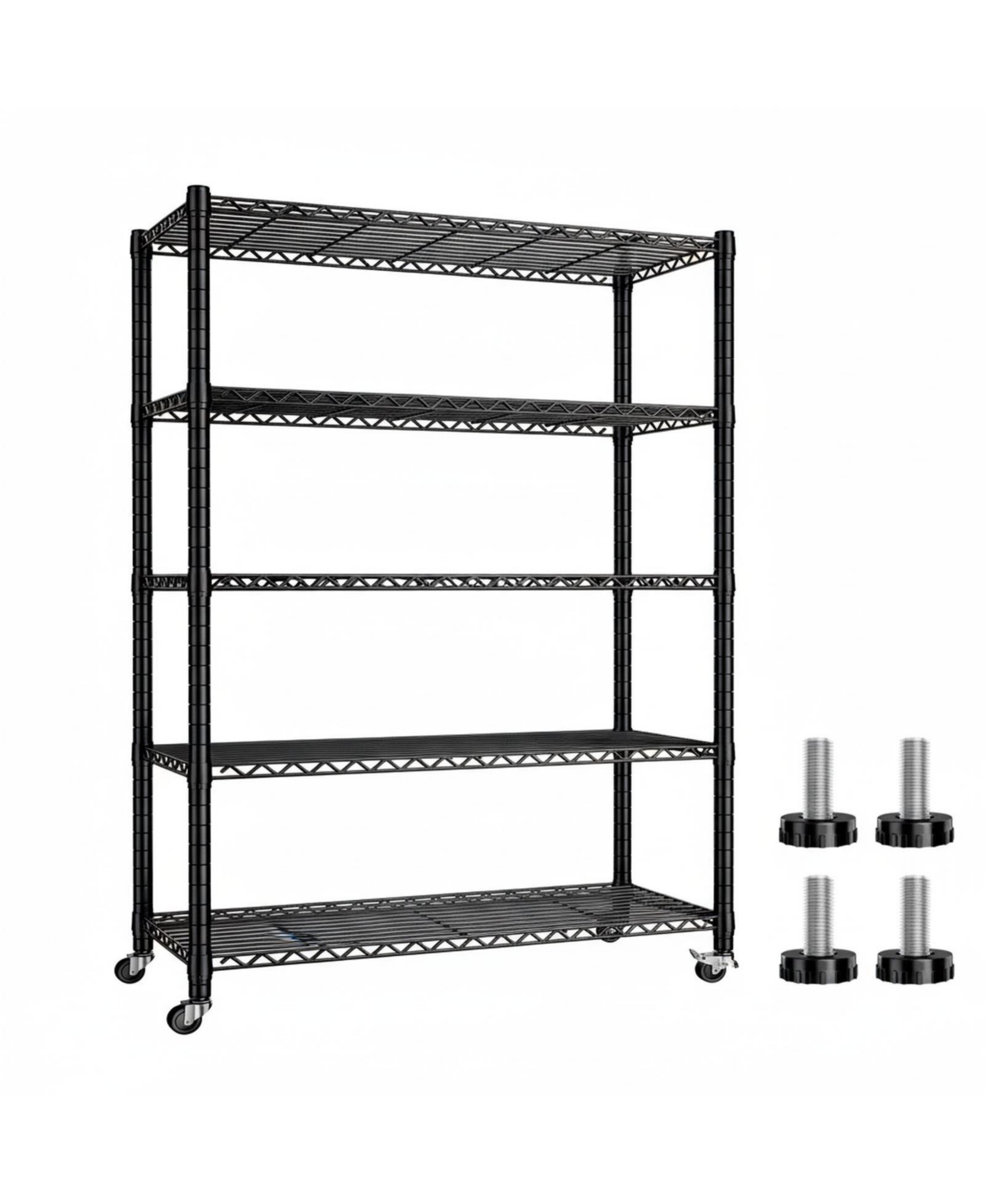 Click here for Yigii 1200LBS Heavy Duty 5 Tier Metal Shelving Adj... prices