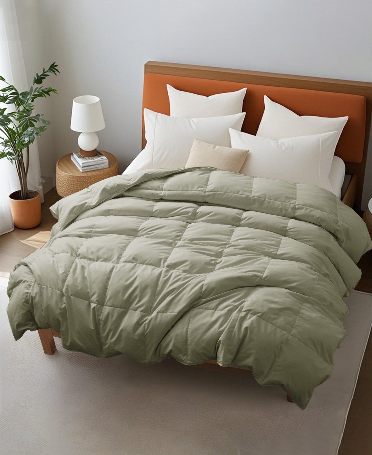 Click here for Unikome Premium Cozy Comforter  King - Sage Green prices