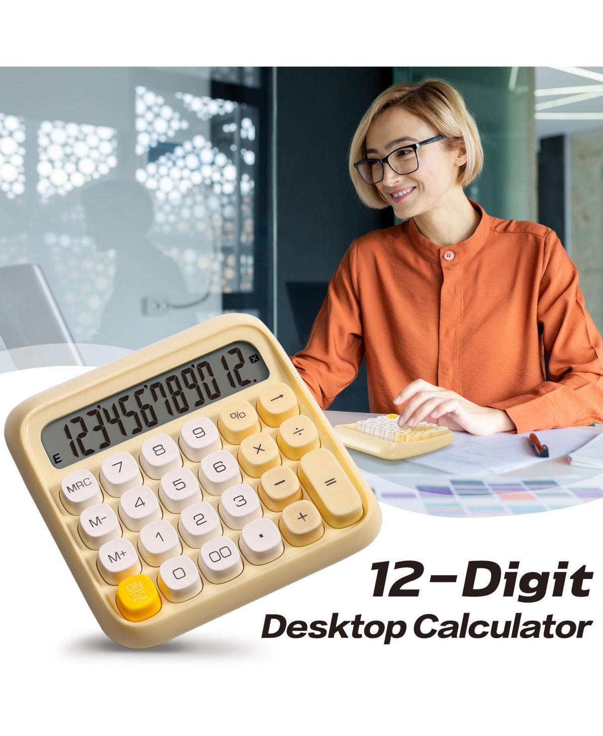 Click here for Deli 12-Digit Desktop Calculator  Extra Large Lcd... prices