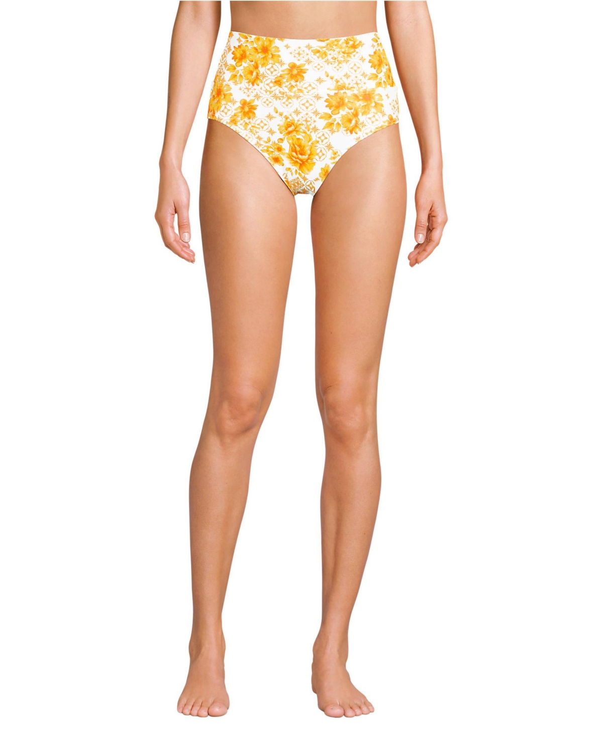 Click here for Lands End Womens Pinchless High Waisted Bikini Bot... prices