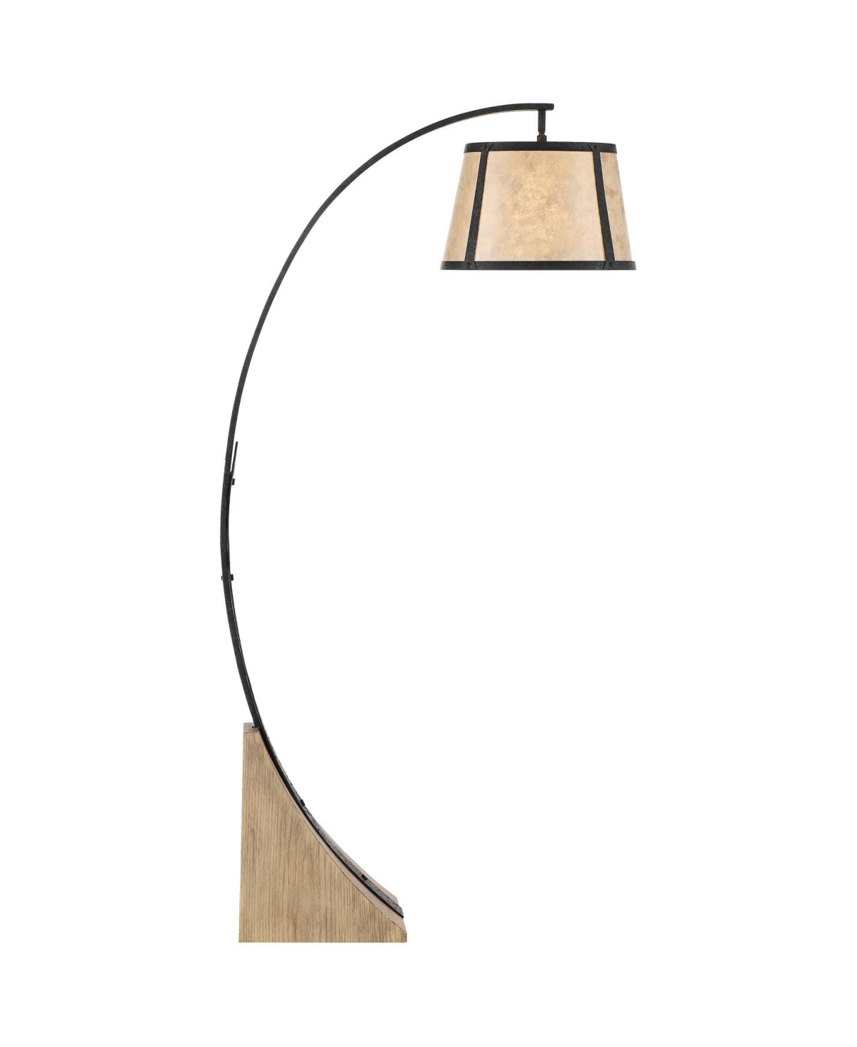 Click here for Franklin Iron Works Rustic Farmhouse Arc Floor Lam... prices