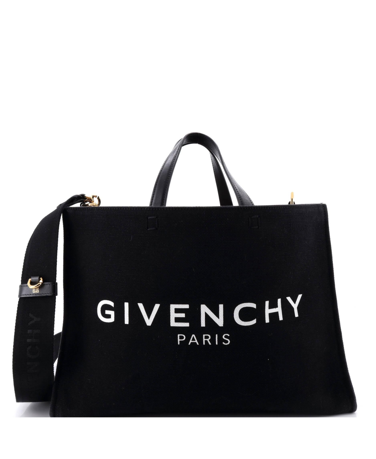 Click here for Pre-Owned Givenchy Medium G-Tote Canvas - Black prices