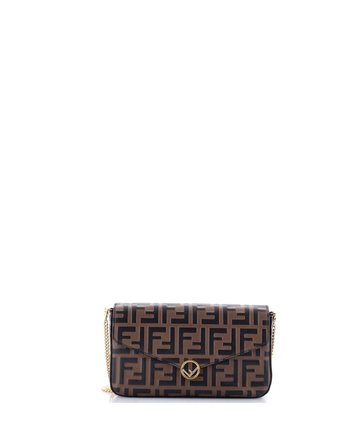 Click here for Pre-Owned Fendi F is Fendi Envelope Clutch on Chai... prices