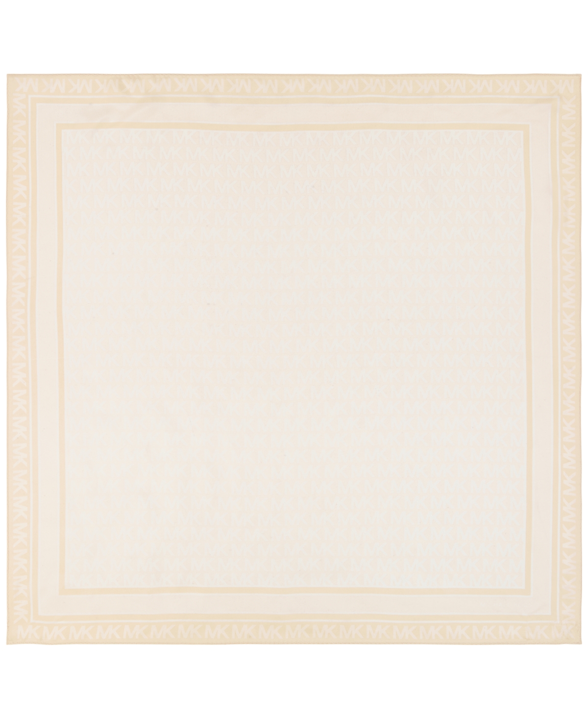 Click here for Michael Michael Kors Silk Woven Square Scarf - Lig... prices