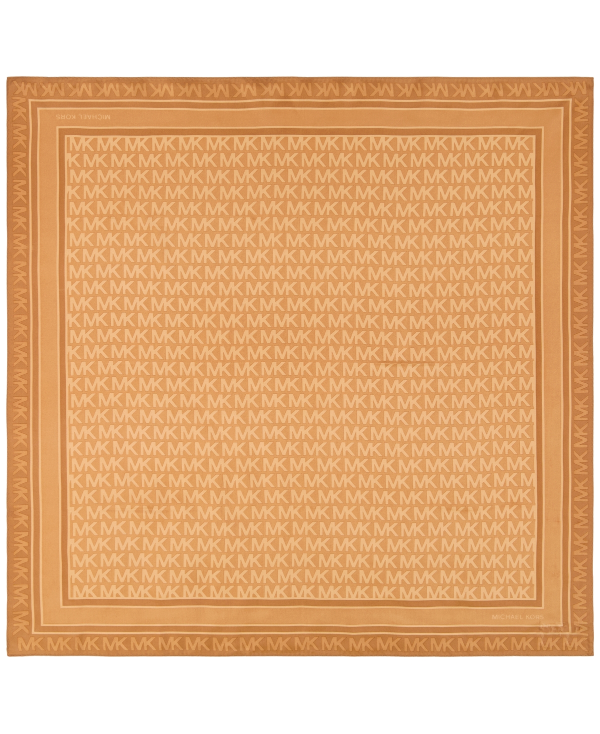 Click here for Michael Michael Kors Silk Woven Square Scarf - Cam... prices