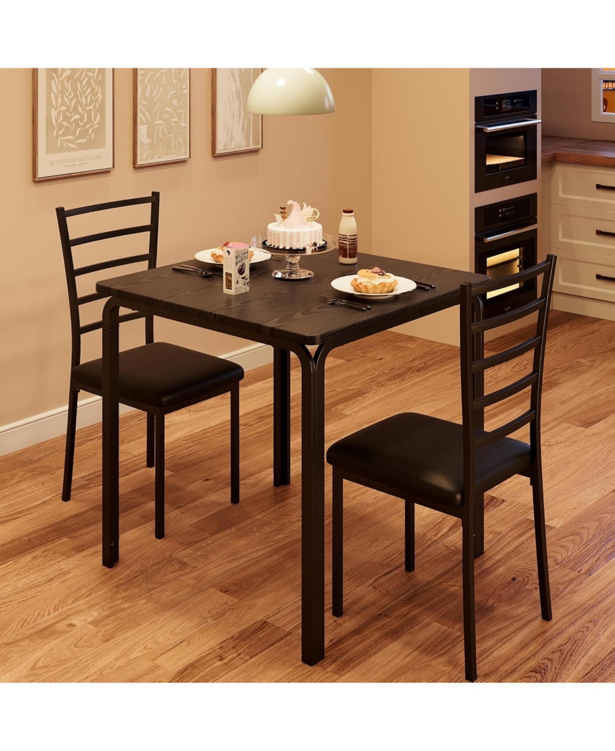 Click here for gaomon Dining Table for 2  Small Table and Chairs... prices
