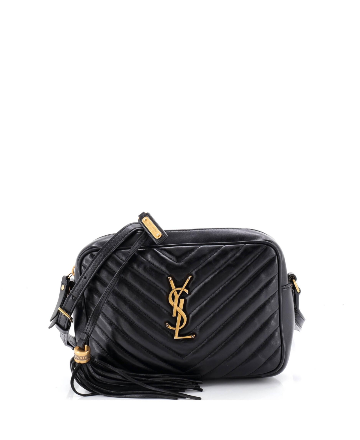 Click here for Pre-Owned Saint Laurent Small Lou Camera Bag Matel... prices