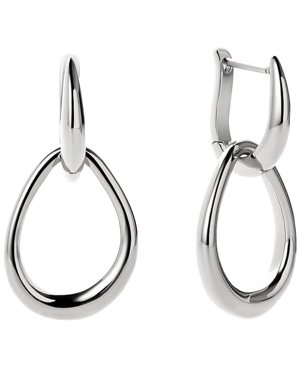 Click here for Ana Luisa Sage Rhodium-Plated Drop Earrings - Silv... prices