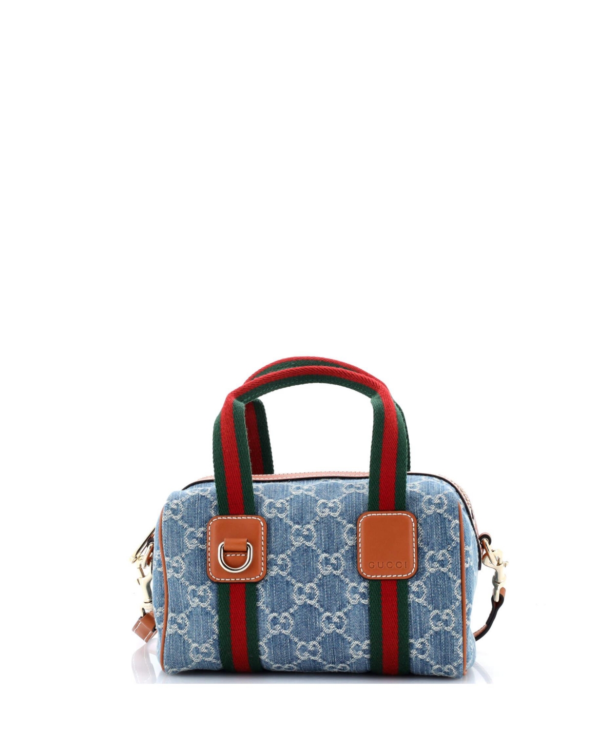 Click here for Pre-Owned Gucci Mini Gg Boston Convertible Top Han... prices