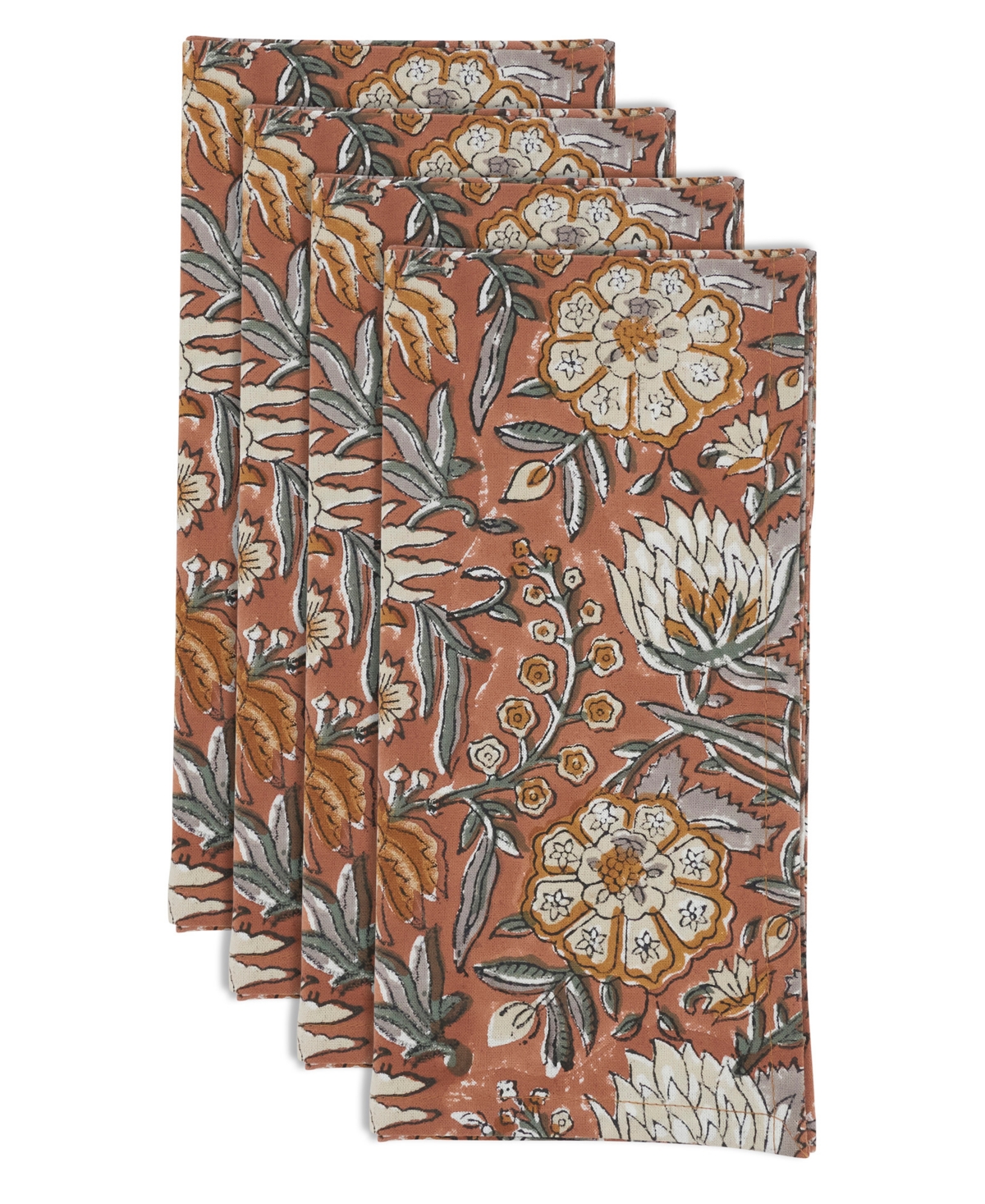 Click here for Saro Lifestyle Botanical Cotton Decorative Napkins... prices