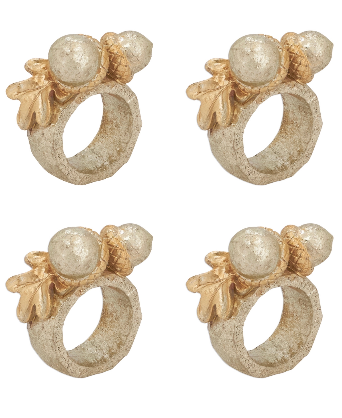 Click here for Saro Lifestyle Decorative Acorn Resin Napkin Rings... prices