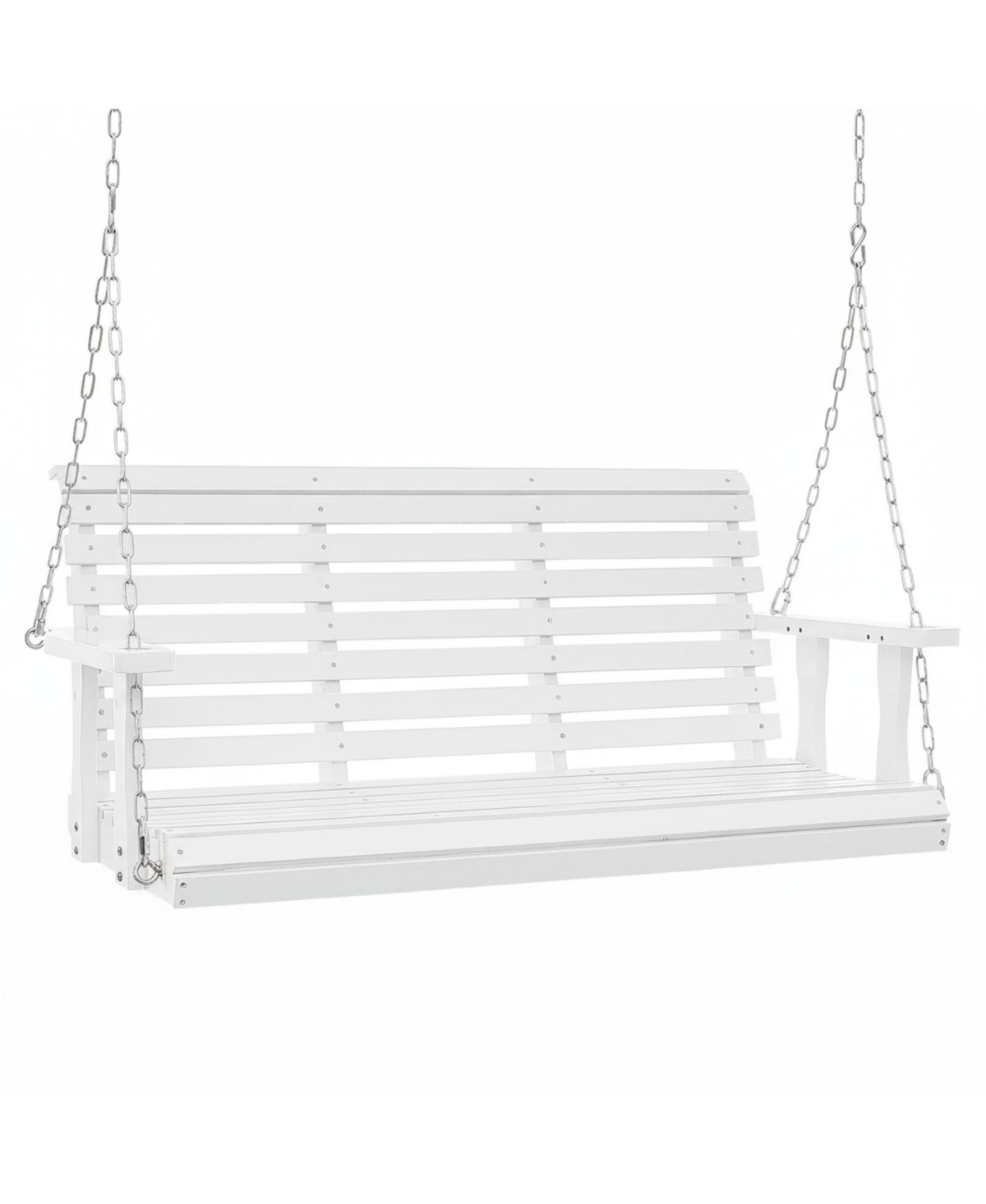 Click here for Gouun Wooden Porch Swing with Chains 880 lb Capaci... prices