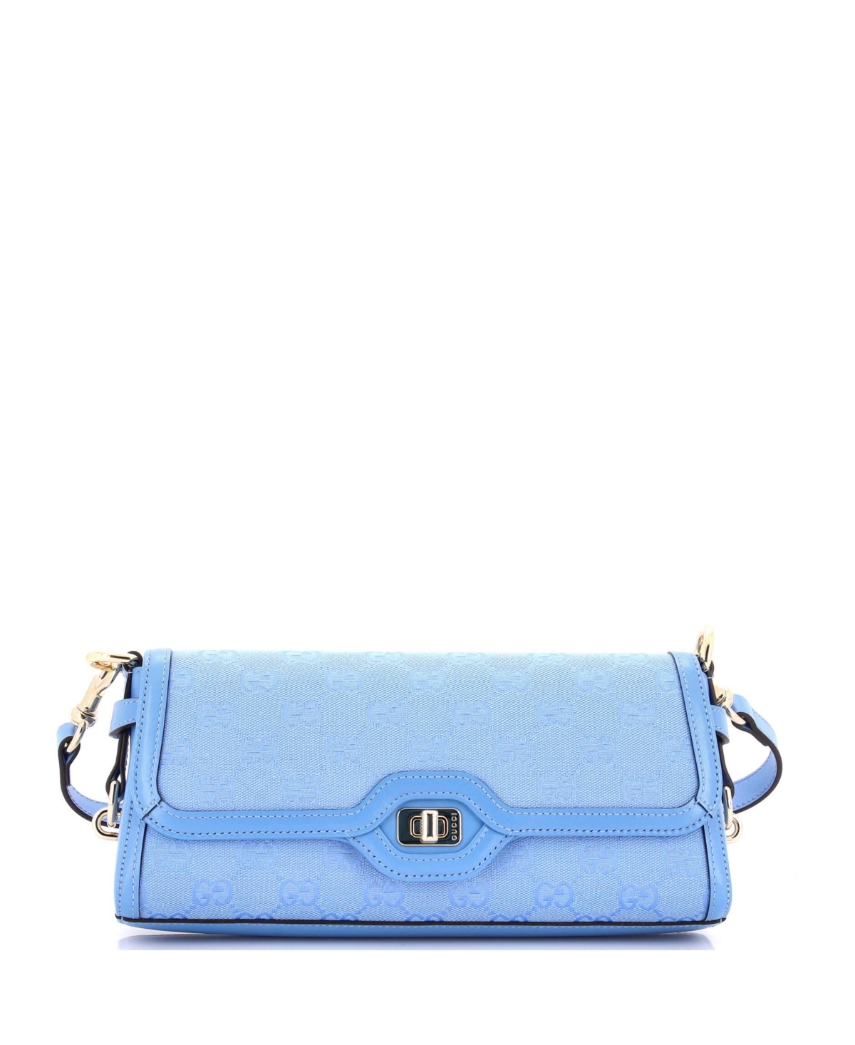 Click here for Pre-Owned Gucci Small Luce Shoulder Bag Canvas - B... prices