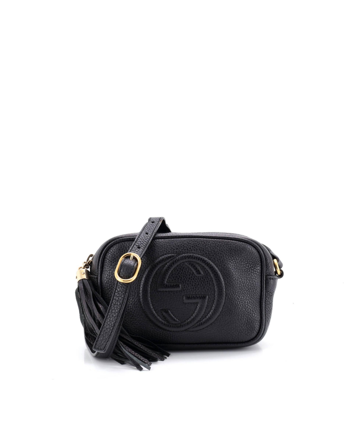 Click here for Pre-Owned Gucci Mini Soho Disco Crossbody Bag Leat... prices