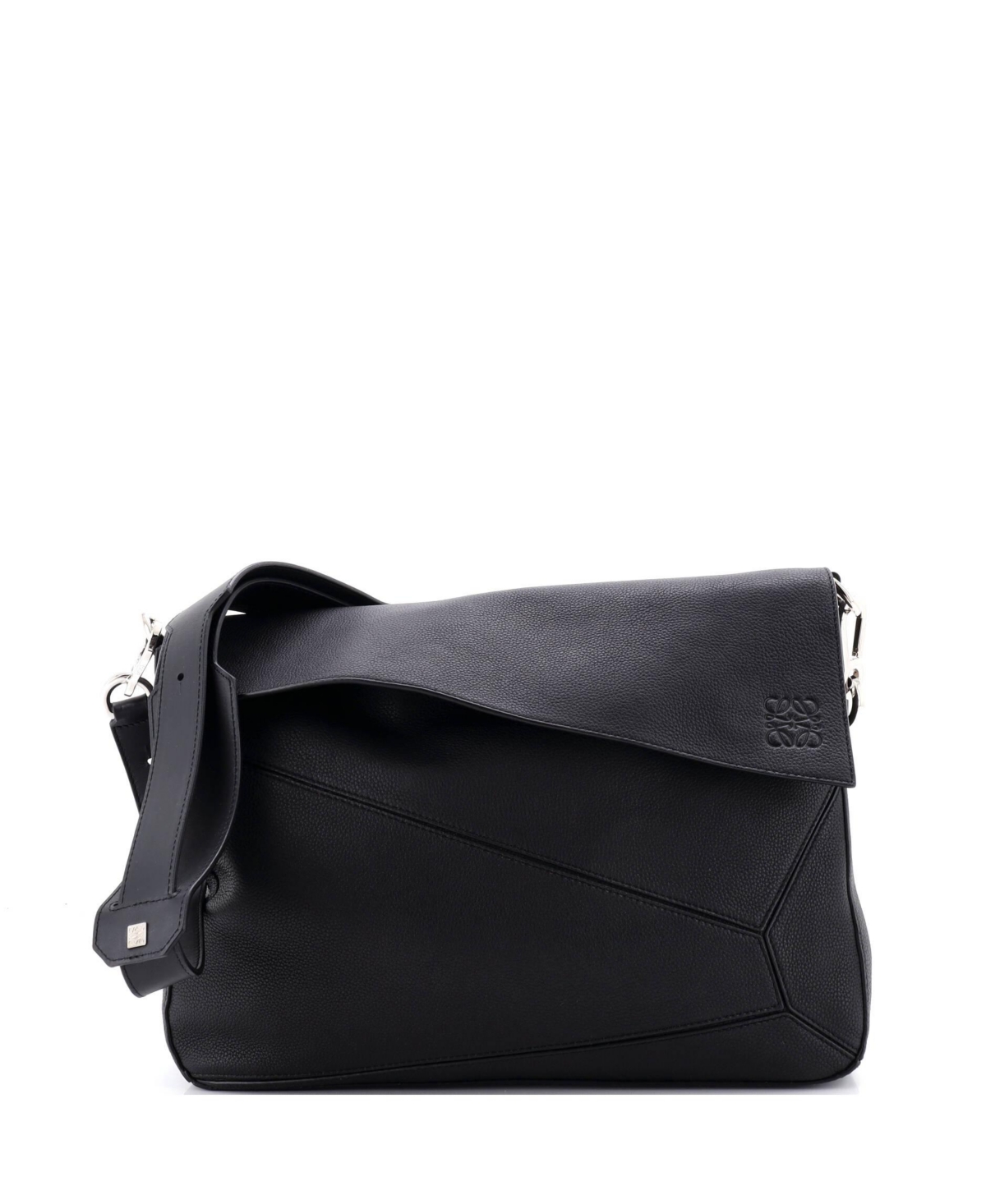 Click here for Pre-Owned Loewe Medium Puzzle Messenger Bag Leathe... prices