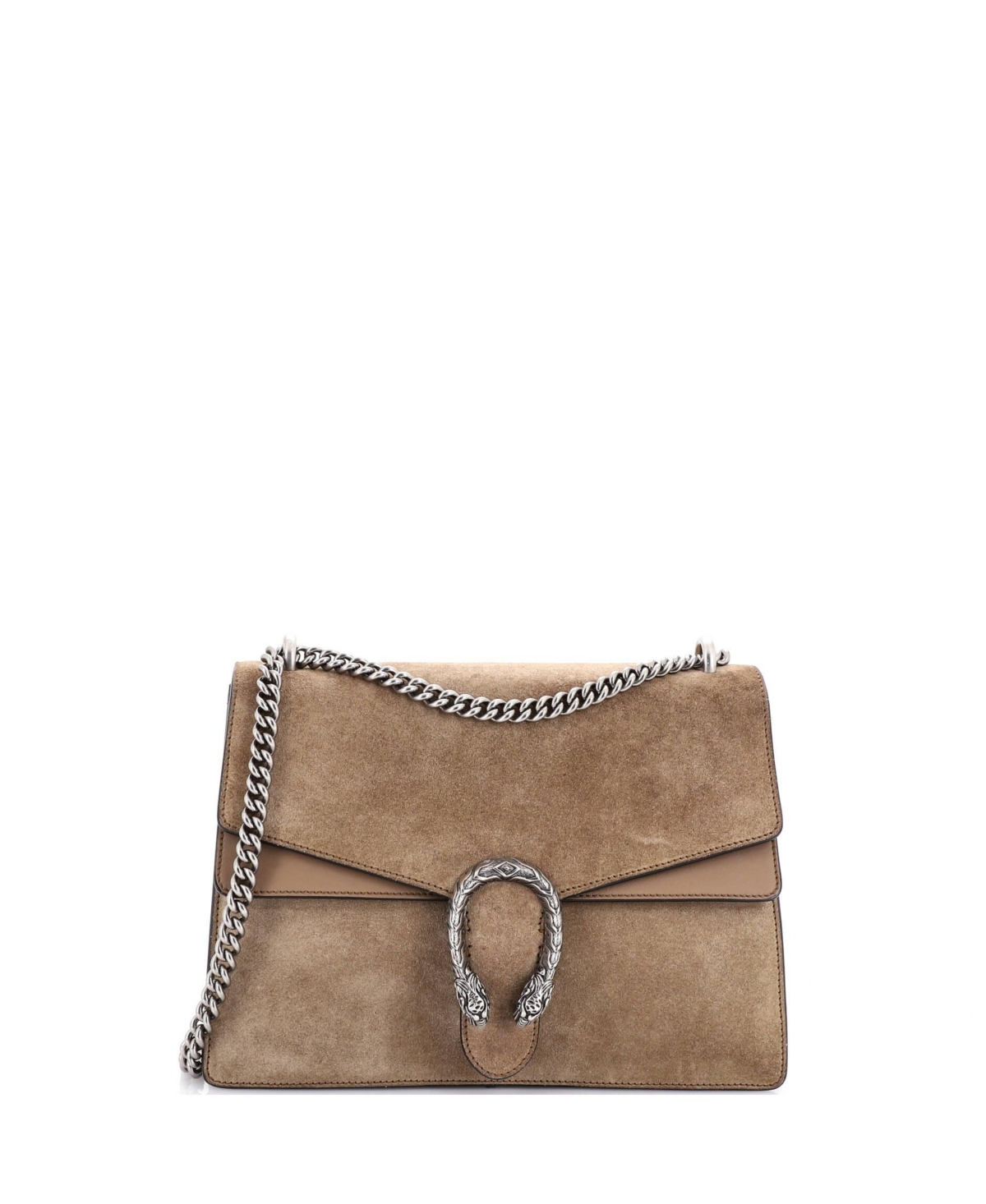 Click here for Pre-Owned Gucci Small Dionysus Bag Suede - Brown prices