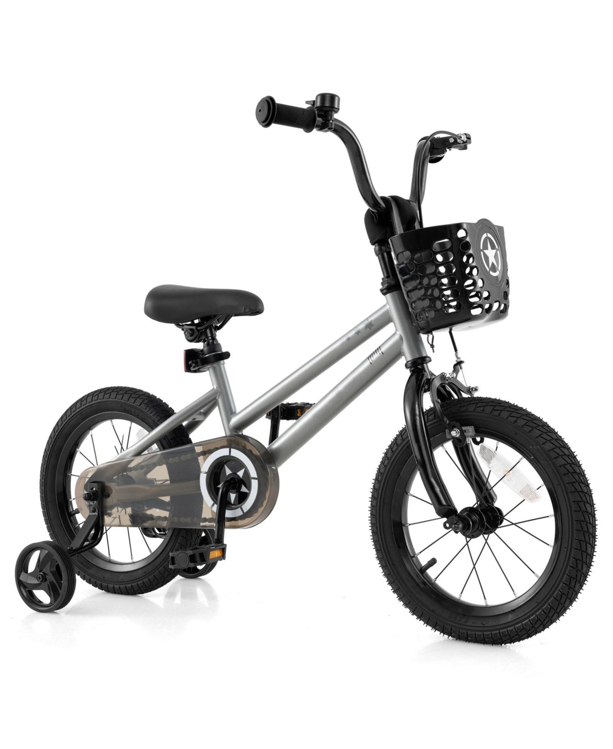 Click here for Slickblue Kids Adjustable Bicycle with Clear Chain... prices
