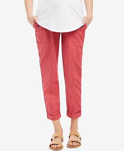 Motherhood Maternity Cargo Pants - Maternity - Women - Macy's