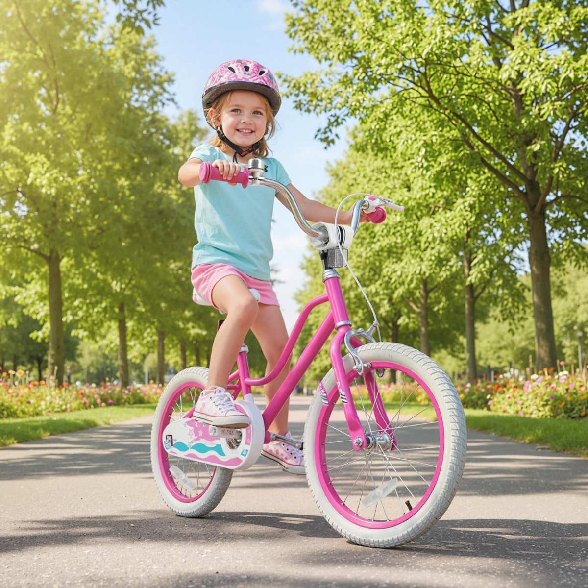 Click here for Slickblue Kids Bike Adjustable Handlebar with Star... prices