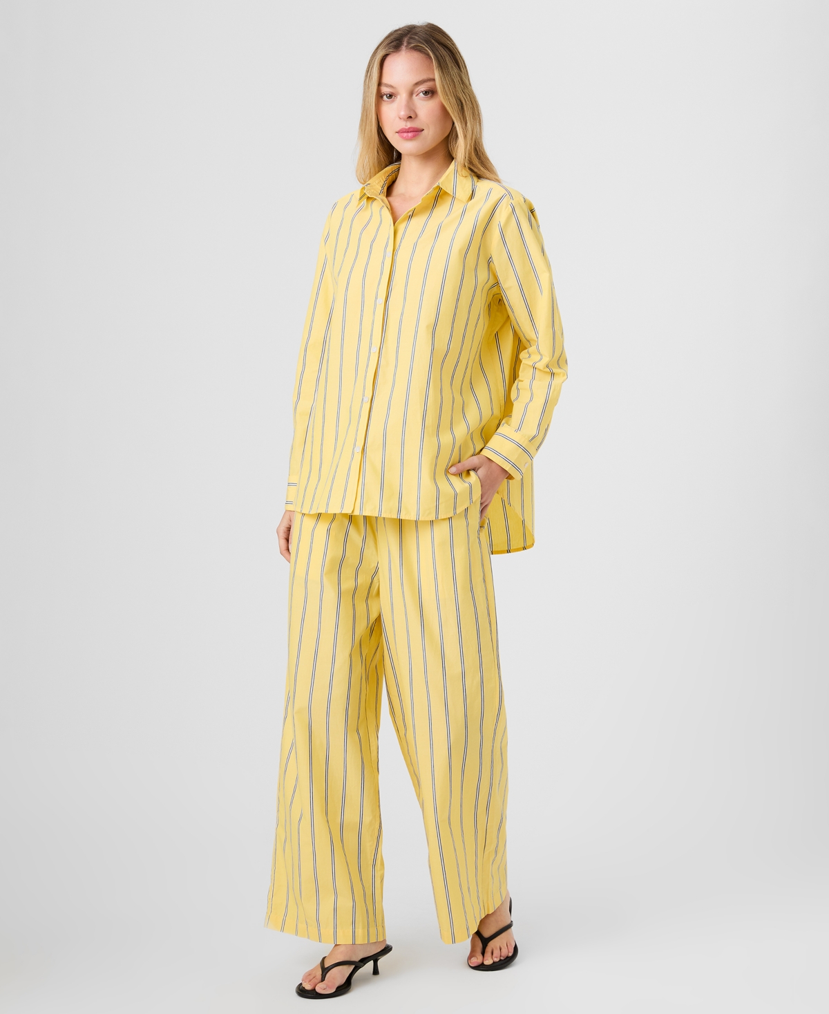 Click here for French Connection Womens Striped Drawstring Pants... prices