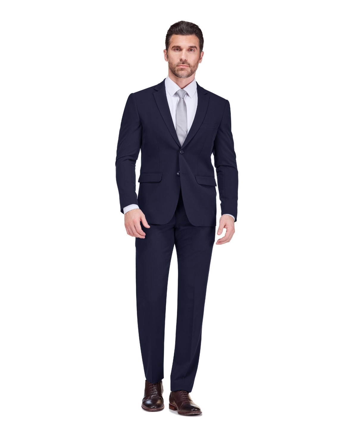 Click here for Gino Vitale Mens 2 Piece 4 Way Stretch Notch Lapel... prices