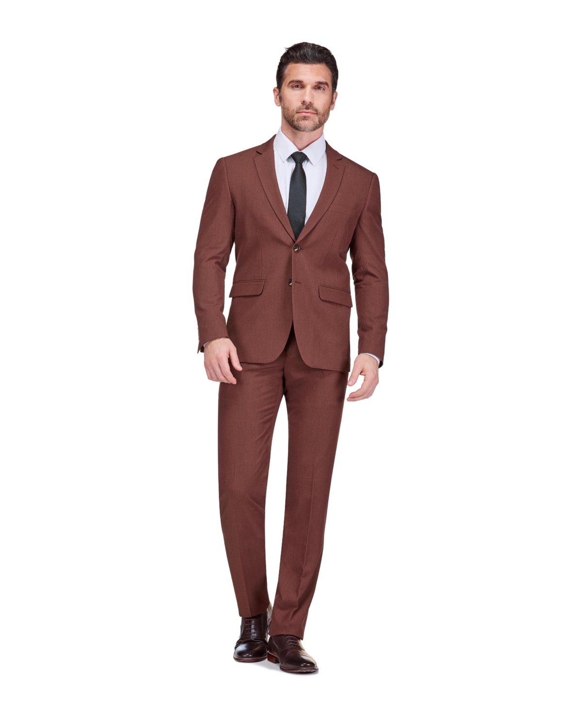 Click here for Gino Vitale Mens 2 Piece 4 Way Stretch Notch Lapel... prices