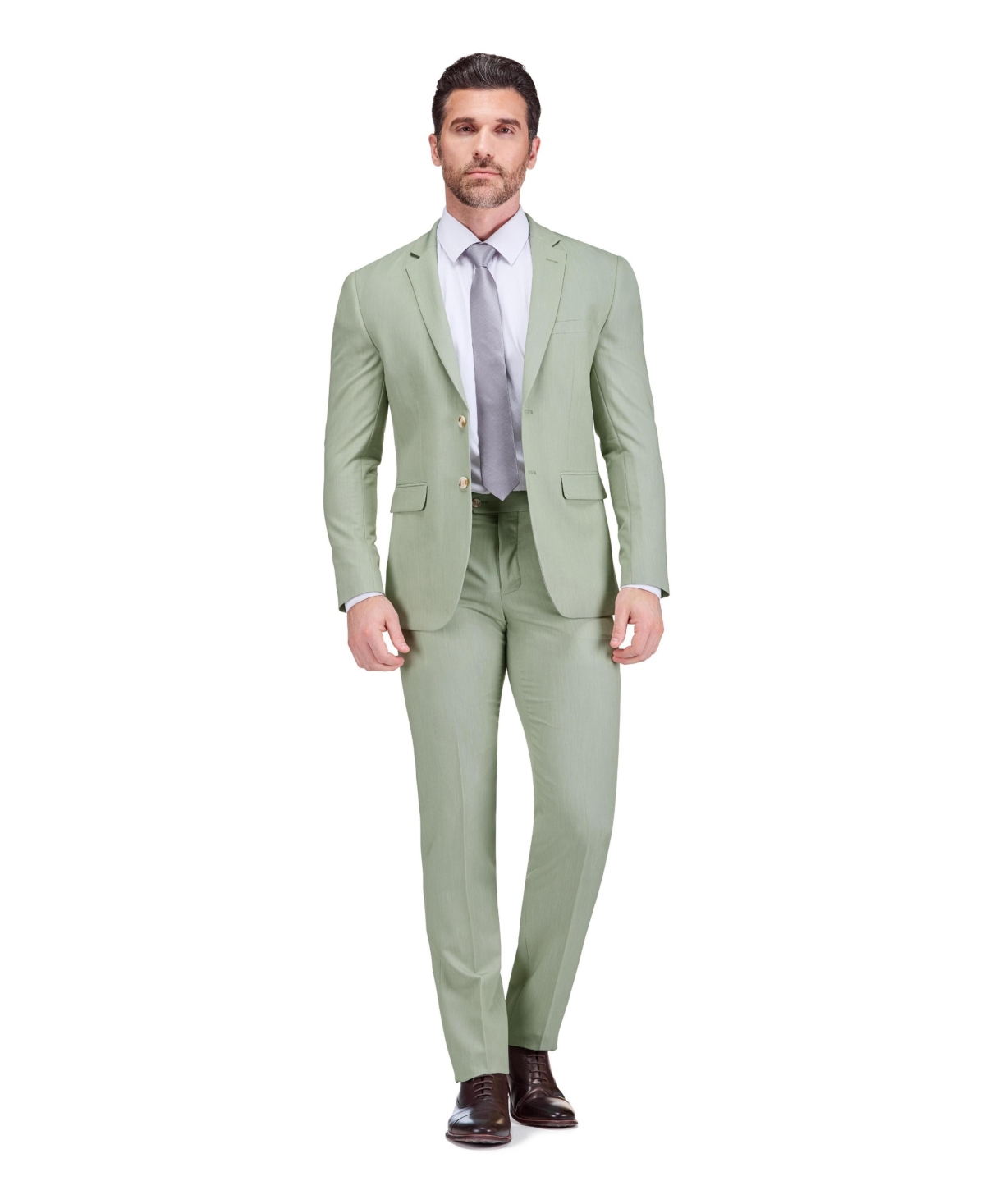 Click here for Gino Vitale Mens 2 Piece 4 Way Stretch Notch Lapel... prices