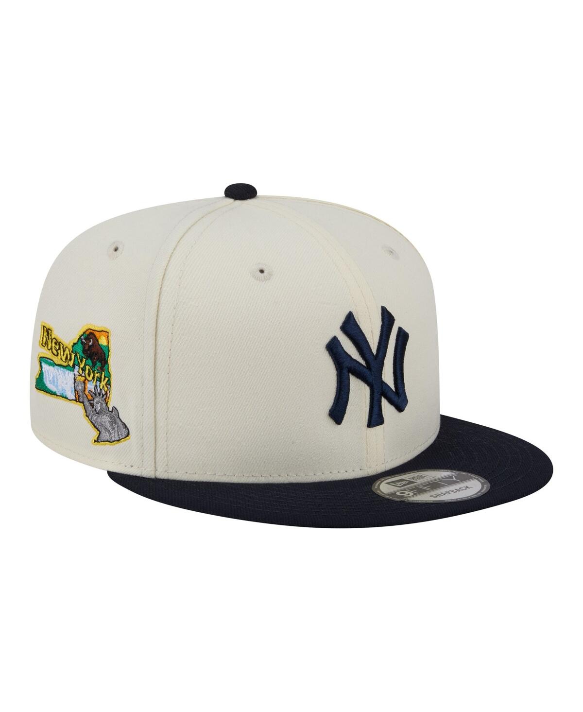 Click here for New Era Mens Cream/Navy New York Yankees Localized... prices