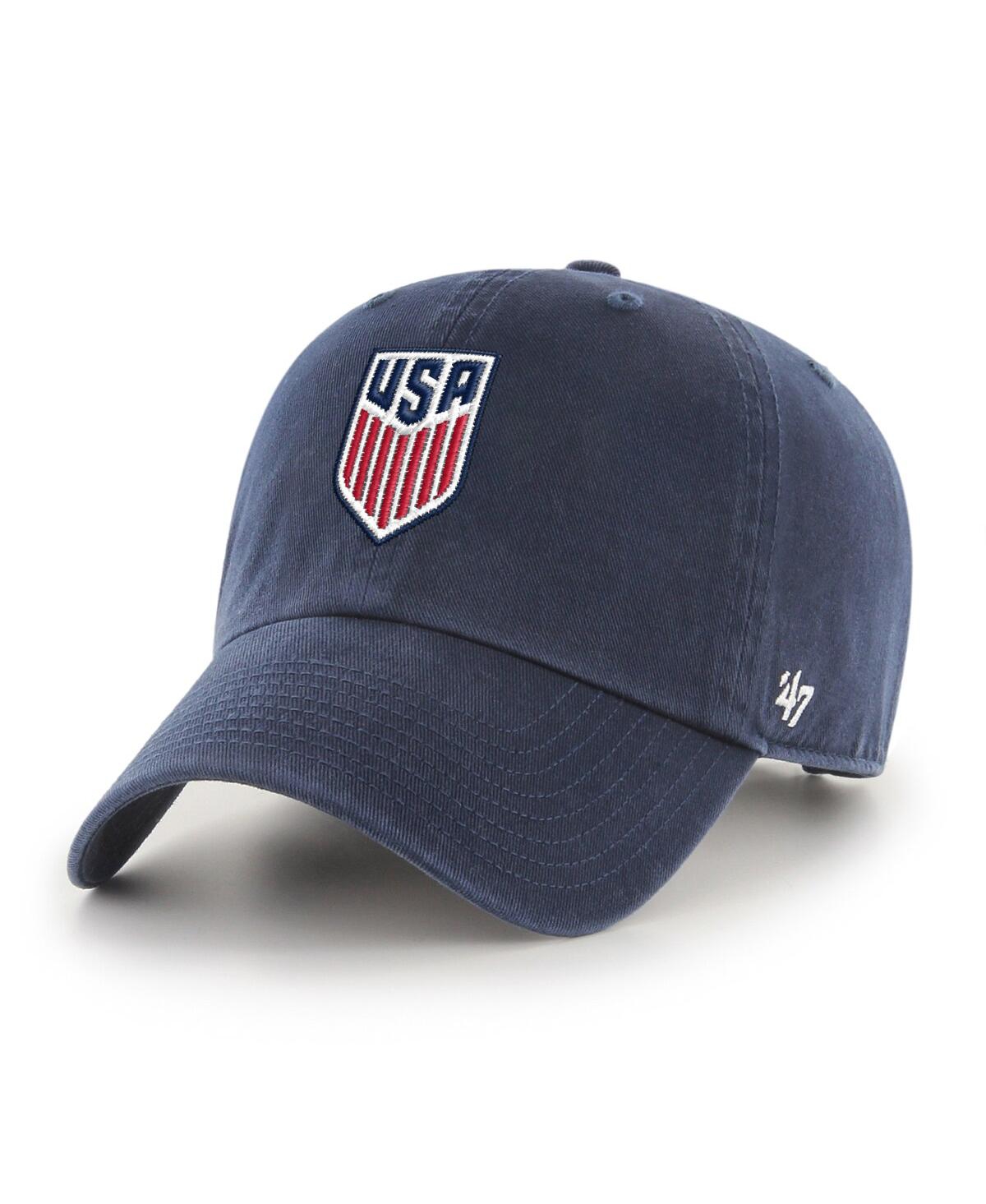 Click here for 47 Brand Mens Navy Usmnt Crest Clean Up Adjustable... prices