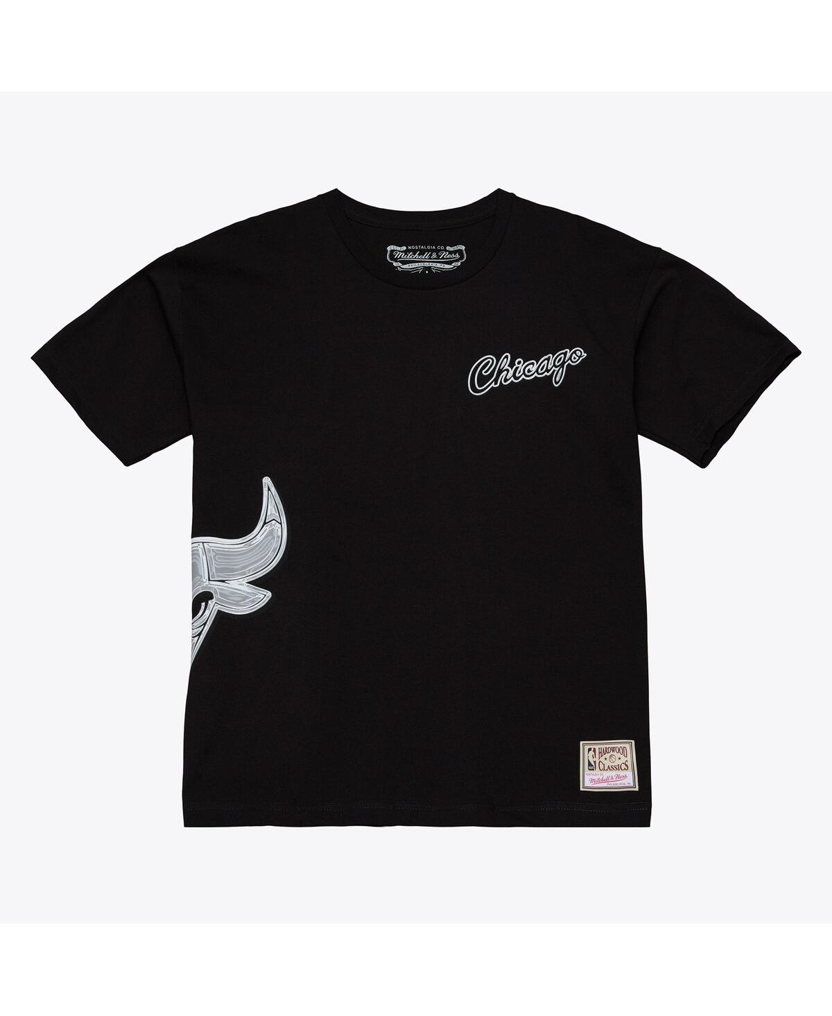 Click here for Mitchell Ness Mens Black Chicago Bulls Chrome Heri... prices