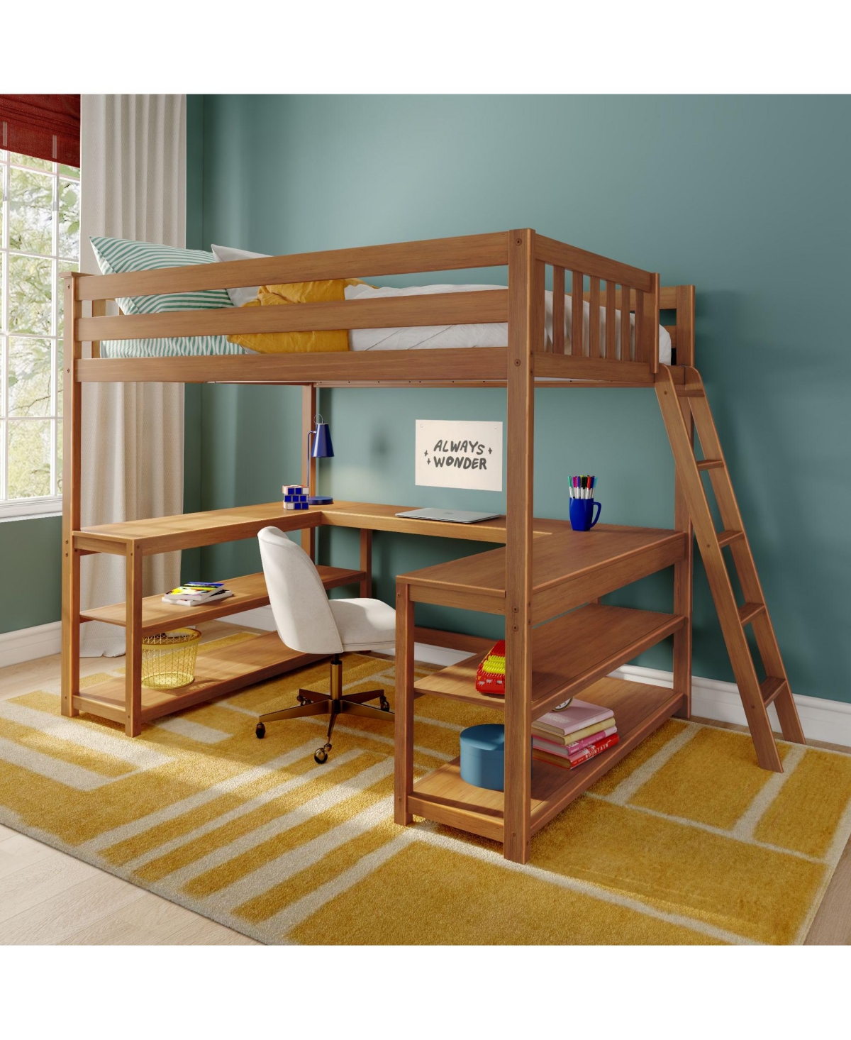 Click here for Max and Lily Classic Full High Loft with Wraparoun... prices