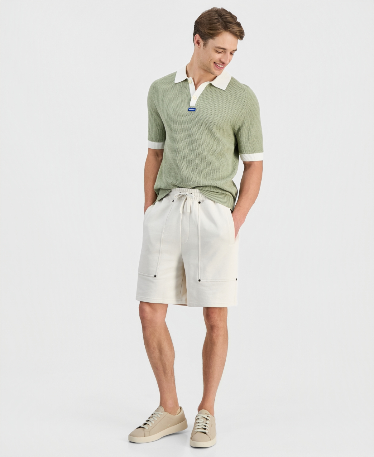 Click here for Hugo by Hugo Boss Mens Nimdos Elastic Waistband Sh... prices