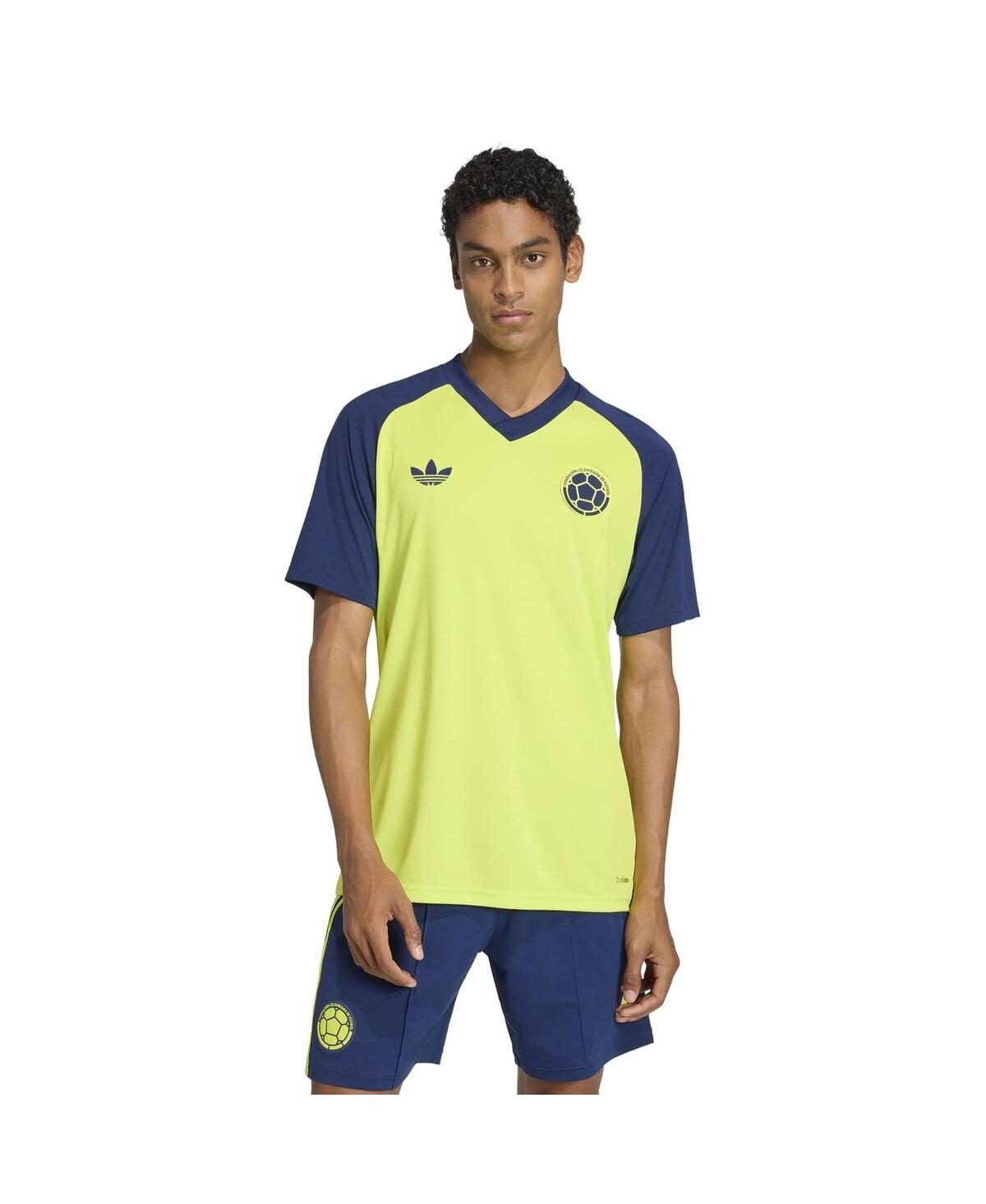 Click here for Adidas Mens Yellow Colombia National Team 2026 Pre... prices