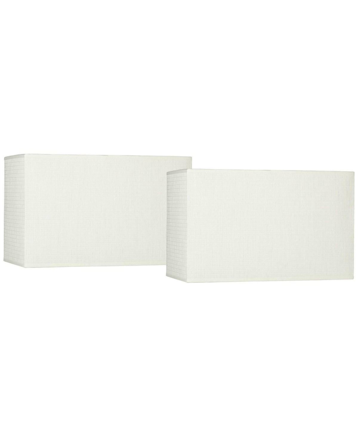 Click here for Springcrest Set of 2 Rectangular Lamp Shades 16 x... prices