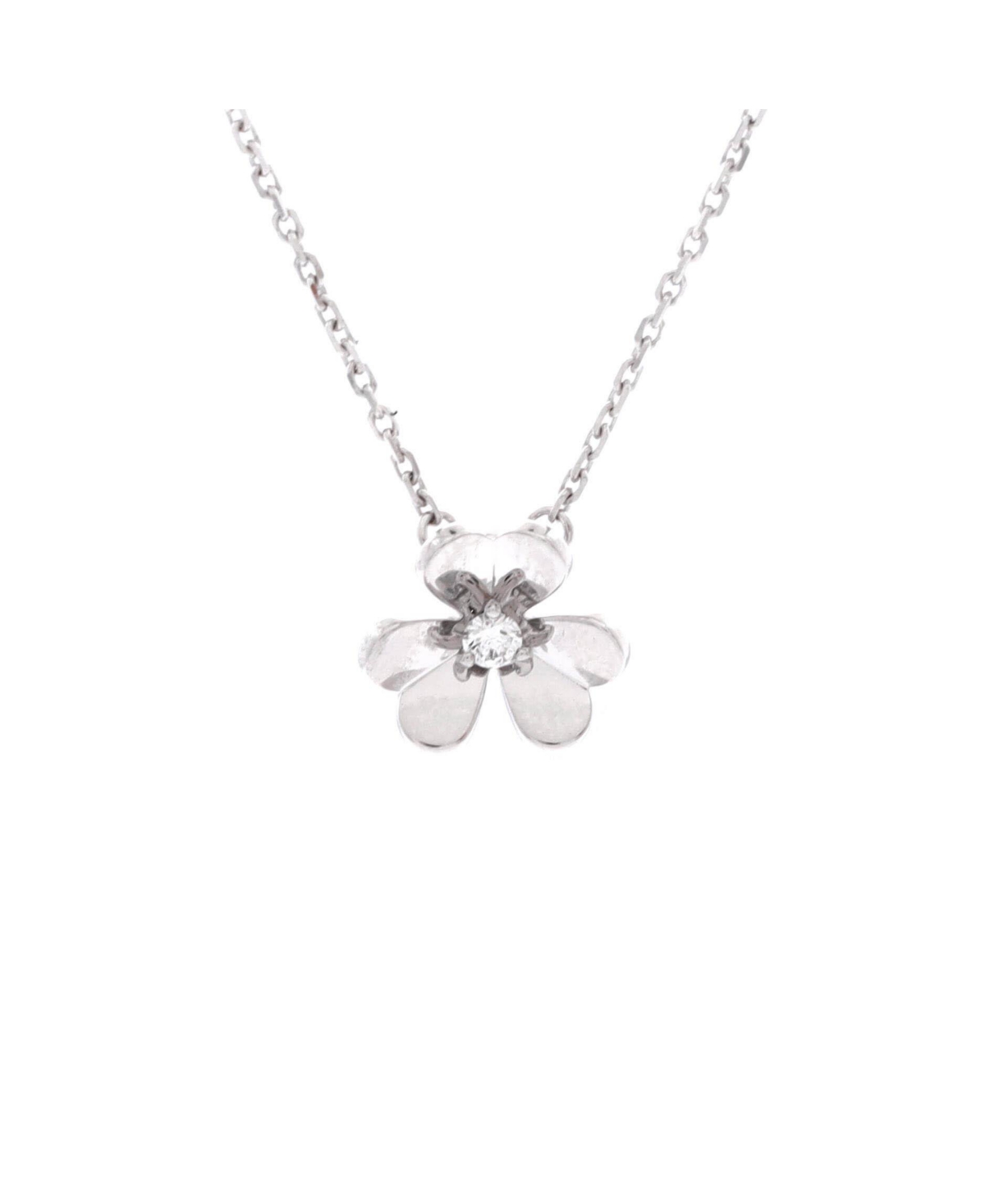 Click here for Pre-Owned Van Cleef & Arpels Frivole Pendant Neckl... prices
