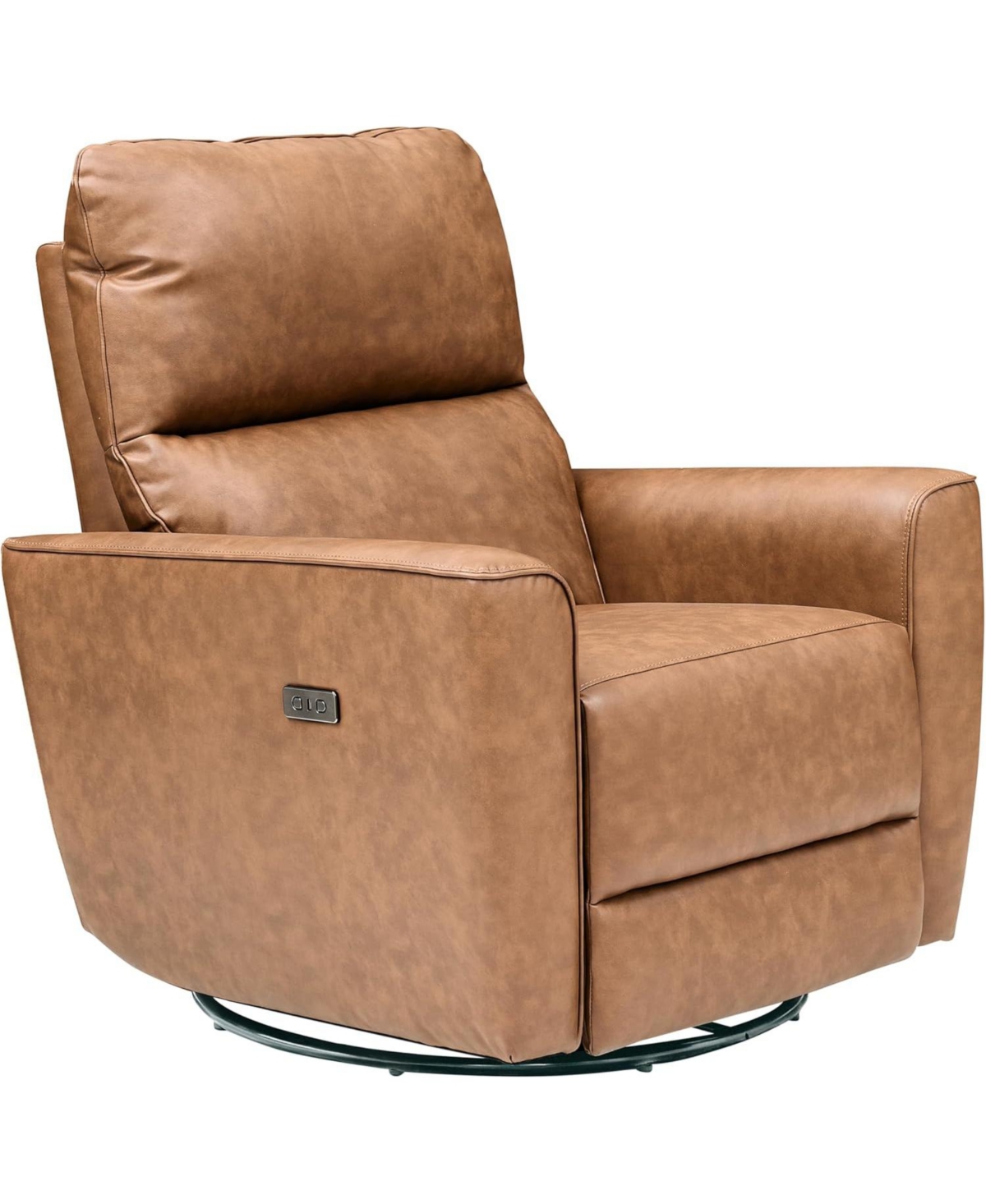Click here for gaomon Swivel Rocking Recliner  Faux Leather Glide... prices