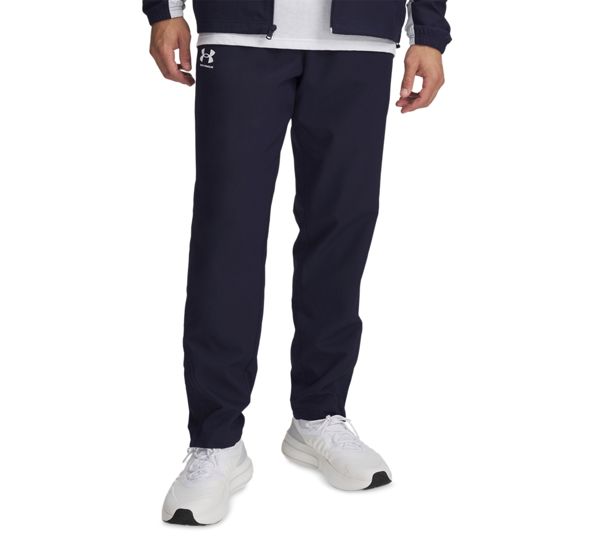 Click here for Under Armour Mens Regular-Fit Pants - Midnight Nav... prices