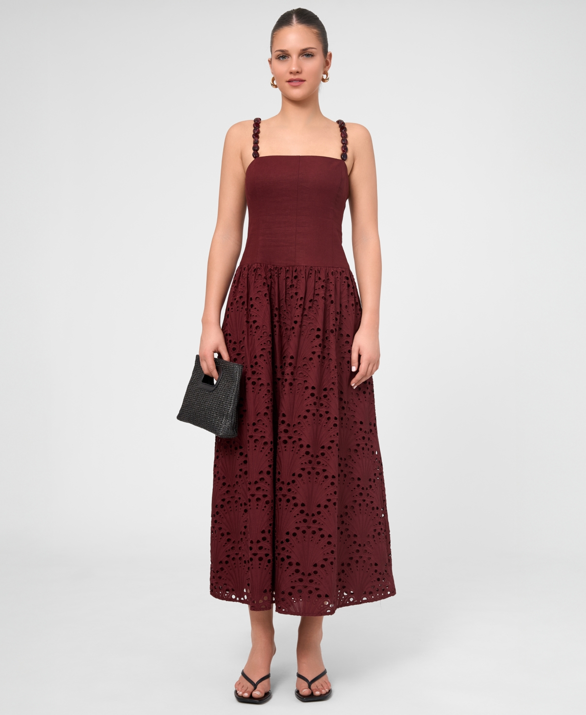 Click here for Rachel Rachel Roy Womens Maristella Square Neck Mi... prices