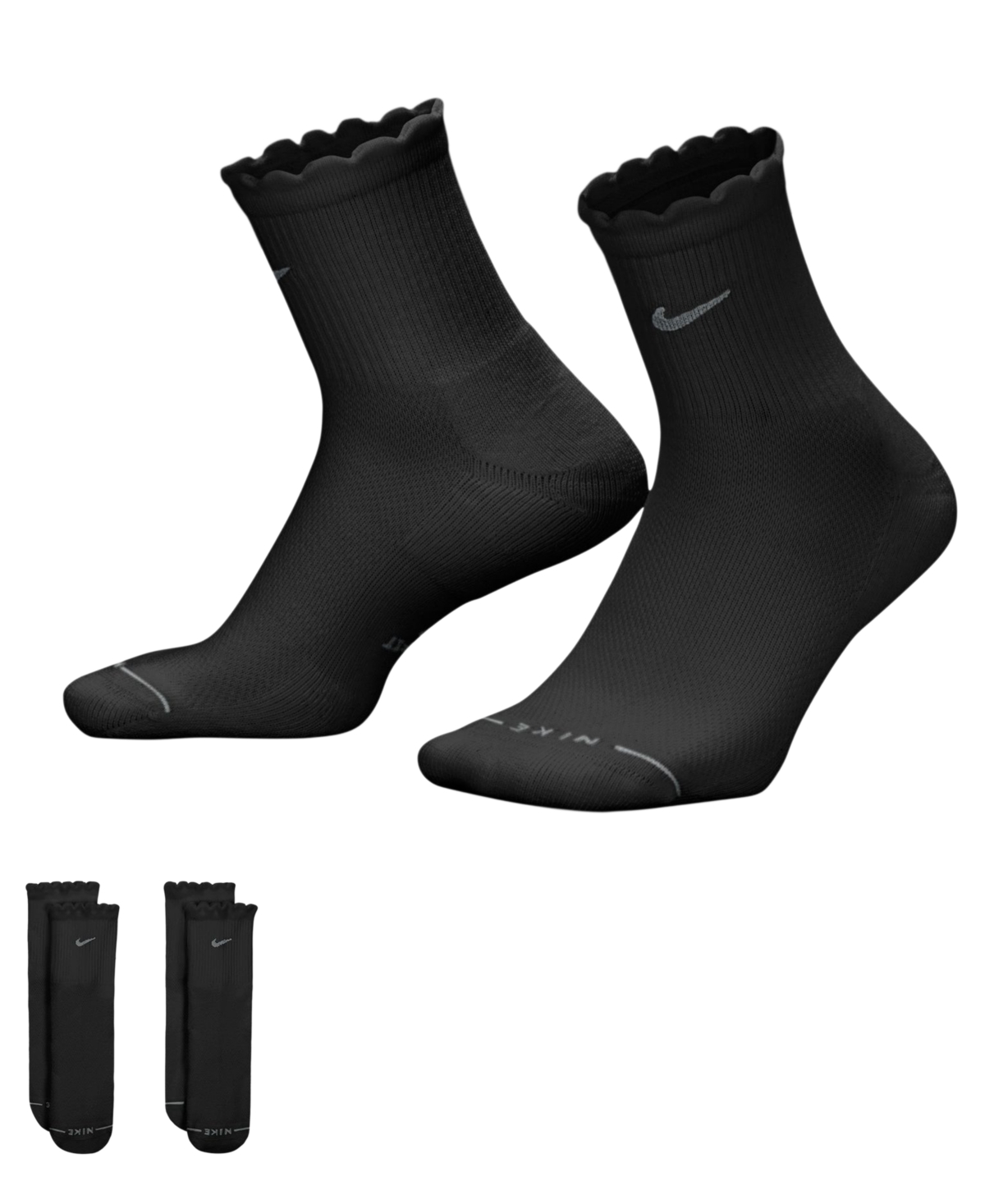 Click here for Nike Mens Everyday Elevated Mid-Crew Socks  2-Pack... prices
