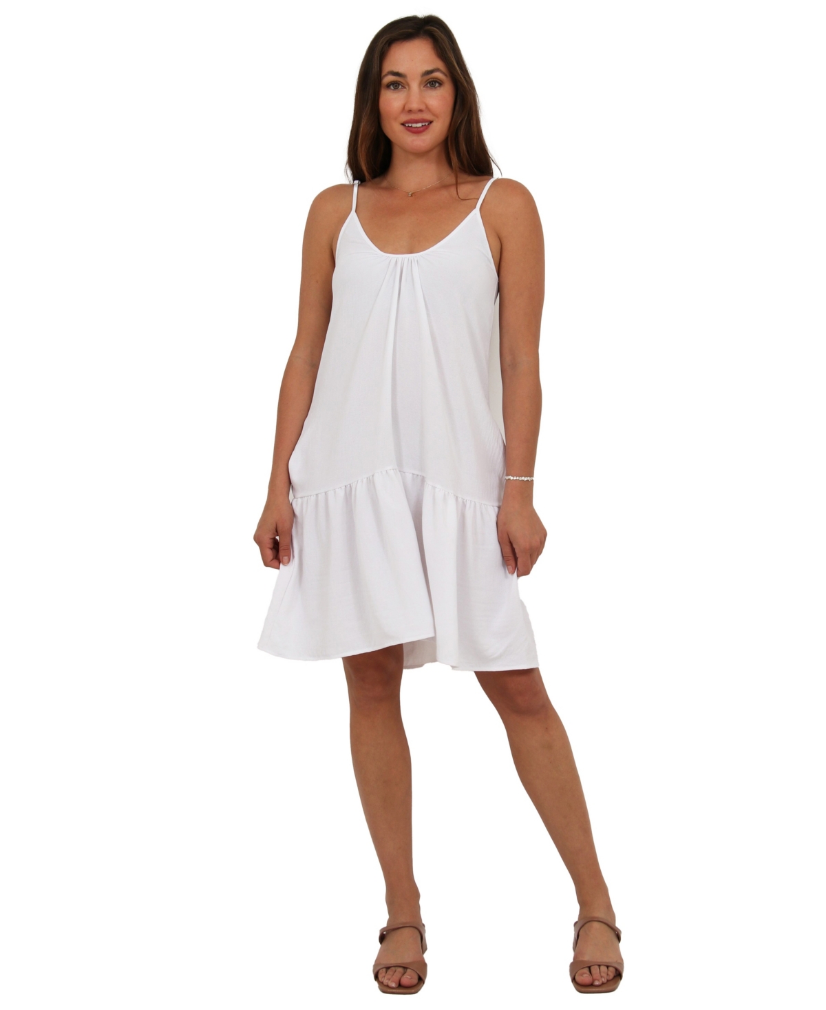 Click here for 24seven Comfort Apparel Womens Scoop Neck Dress -... prices
