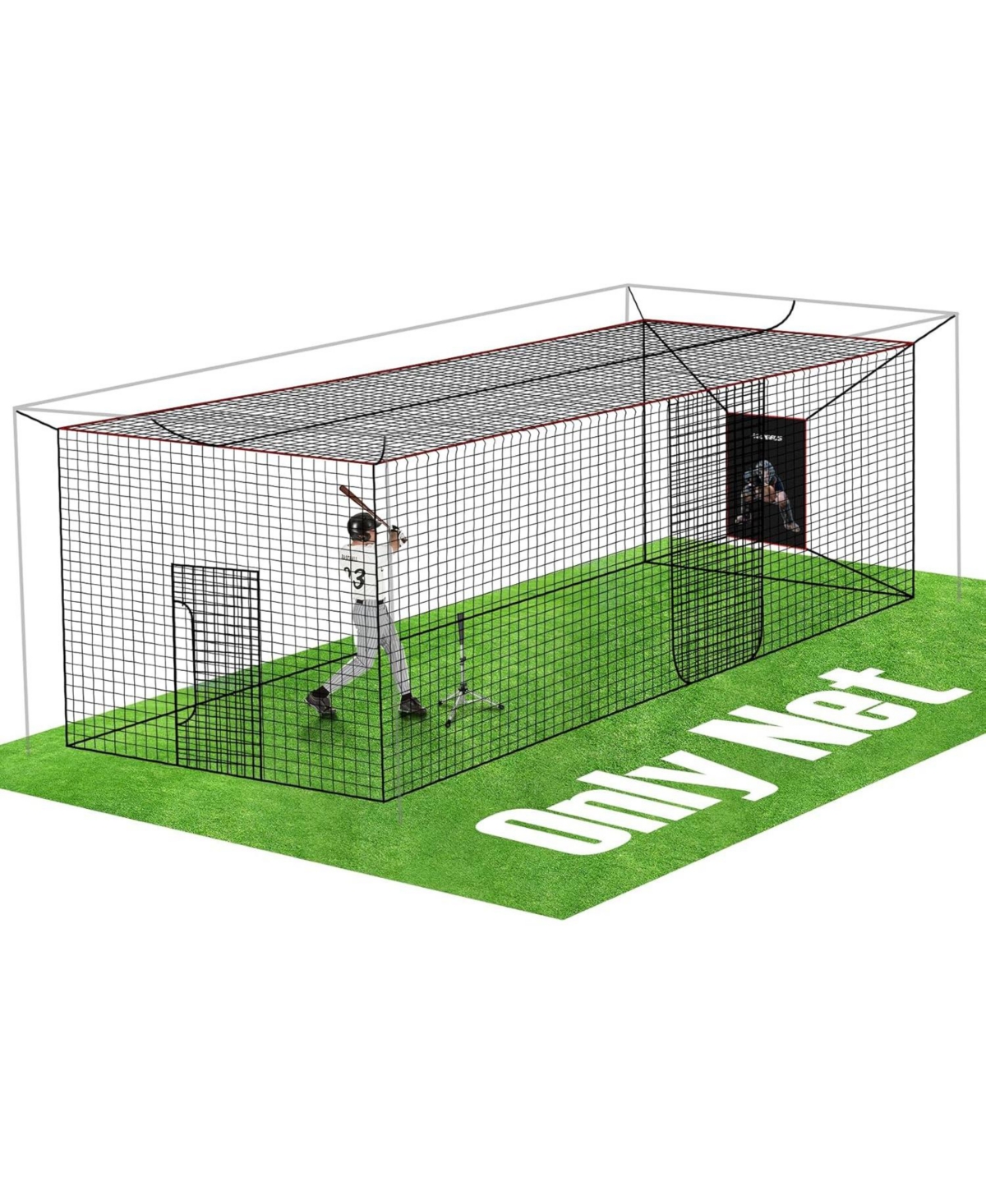 Click here for Aoligeijs Baseball Softball Batting Cage Net with... prices