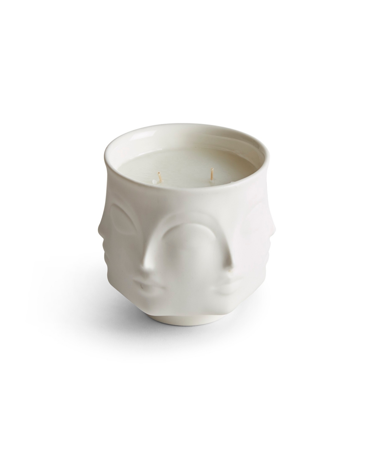 Click here for Jonathan Adler Muse Blanc 5 Ceramic Candle - White prices