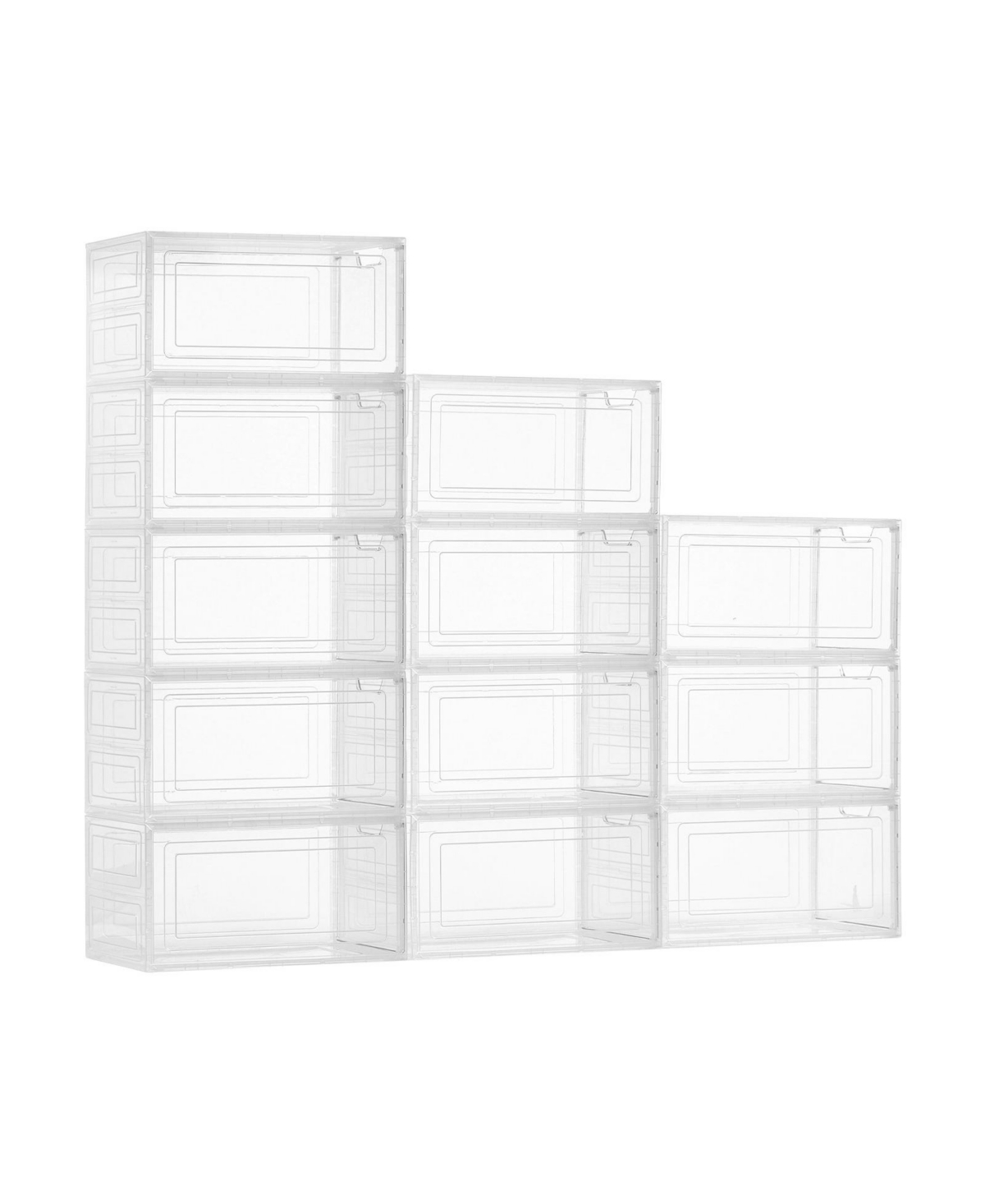 Click here for Gouun Stackable Clear Shoe Storage Boxes with Magn... prices