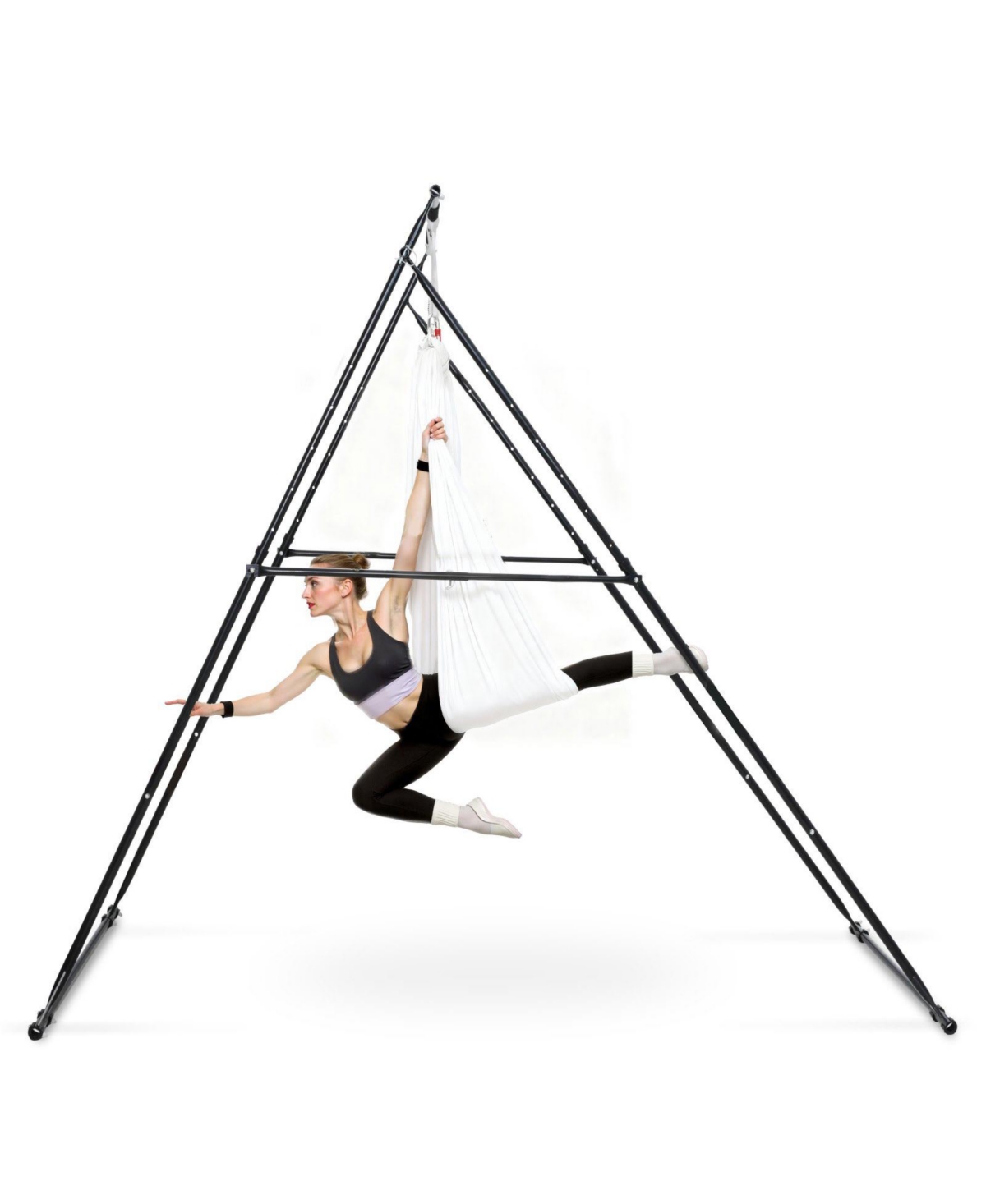 Click here for Mecale Yoga Stand Frame 440 lbs Triangular Rig wit... prices