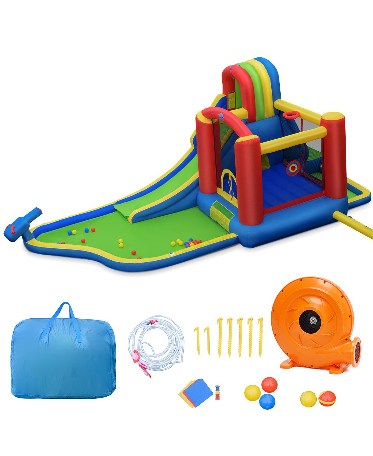 Click here for Gymax Inflatable Bounce House Slide Splash Pool Cl... prices