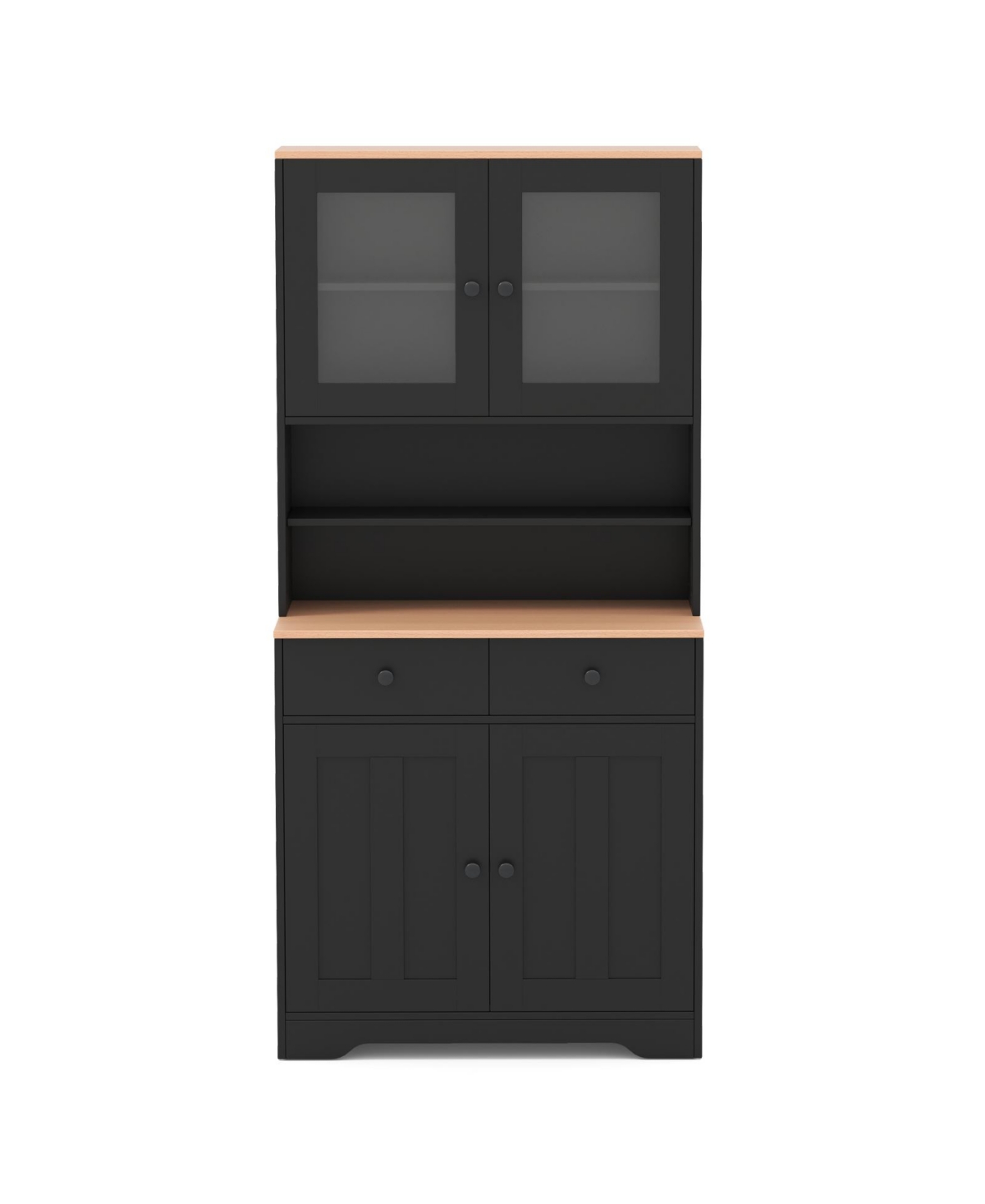 Click here for Sugift Pantry Cabinet with 2 Removable Shelves - B... prices